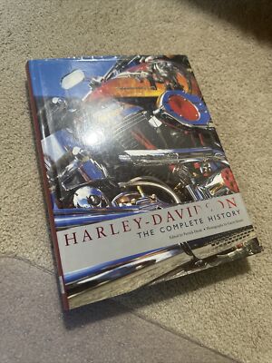(059) Harley Davidson: The Complete History by Patrick Hook Large Illus ...