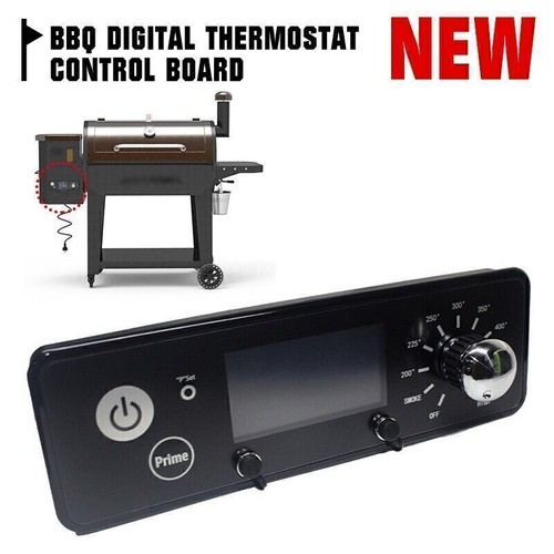 Black Digital BBQ Thermostat Control Board For Pit Boss Wood Oven Grill ...