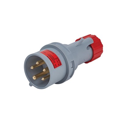 16A 4 Pin & Earth Plug - Red 560045 | eBay