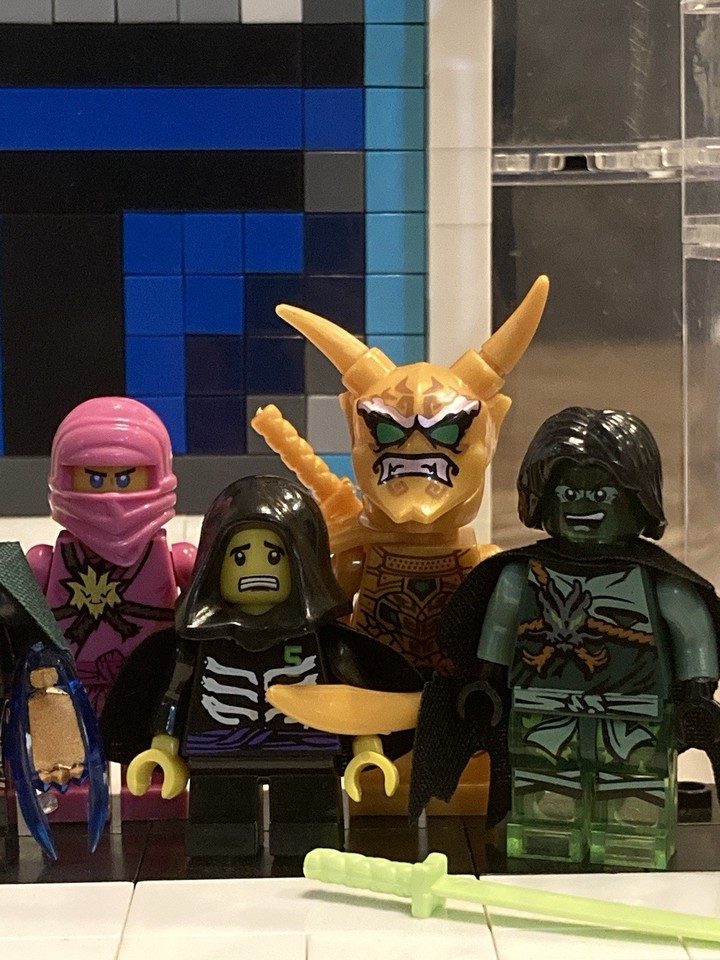 Lego Ninjago 70626 Time Twins, Moro, Lloyd, Garmadon, Fangtom CUSTOM ...