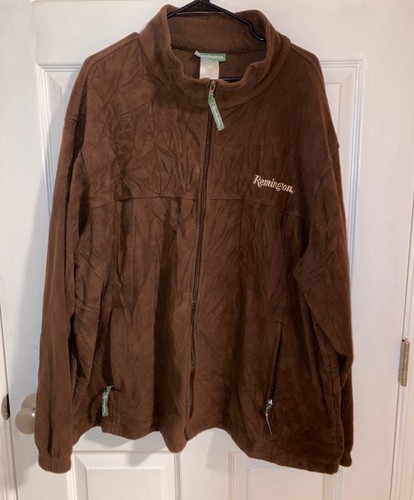 REMINGTON Brown 2XL Hunter’s Fleece Zip-up Jacket | eBay