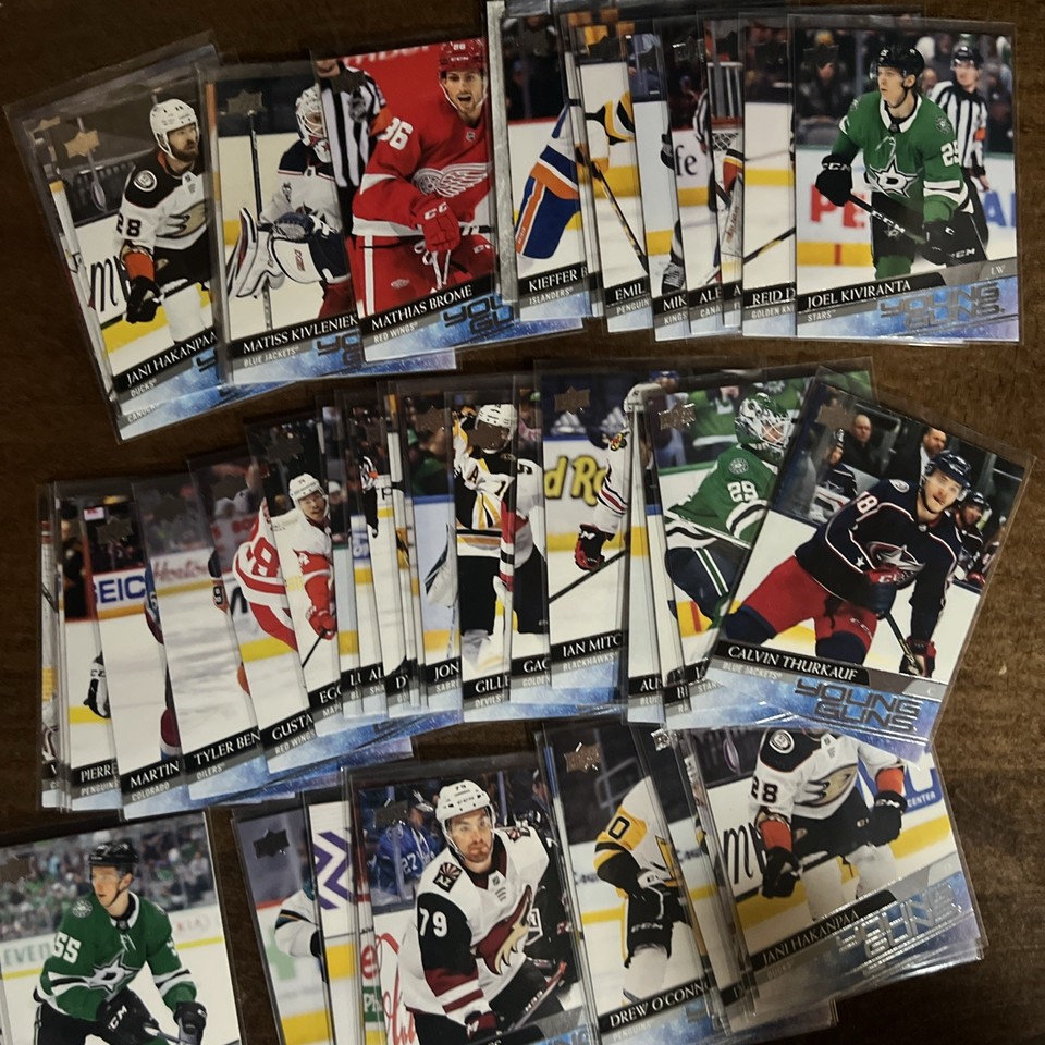 20-21 young guns 118 card lot upper deck hockey cards | eBay