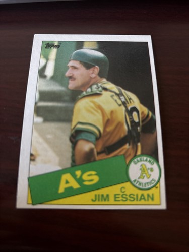 1985 Topps Jim Essian Oakland Athletics #472 NM-MINT | eBay