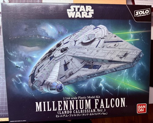 Bandai Star Wars 1/144 Millennium Falcon Lando Calrissian Solo Model ...