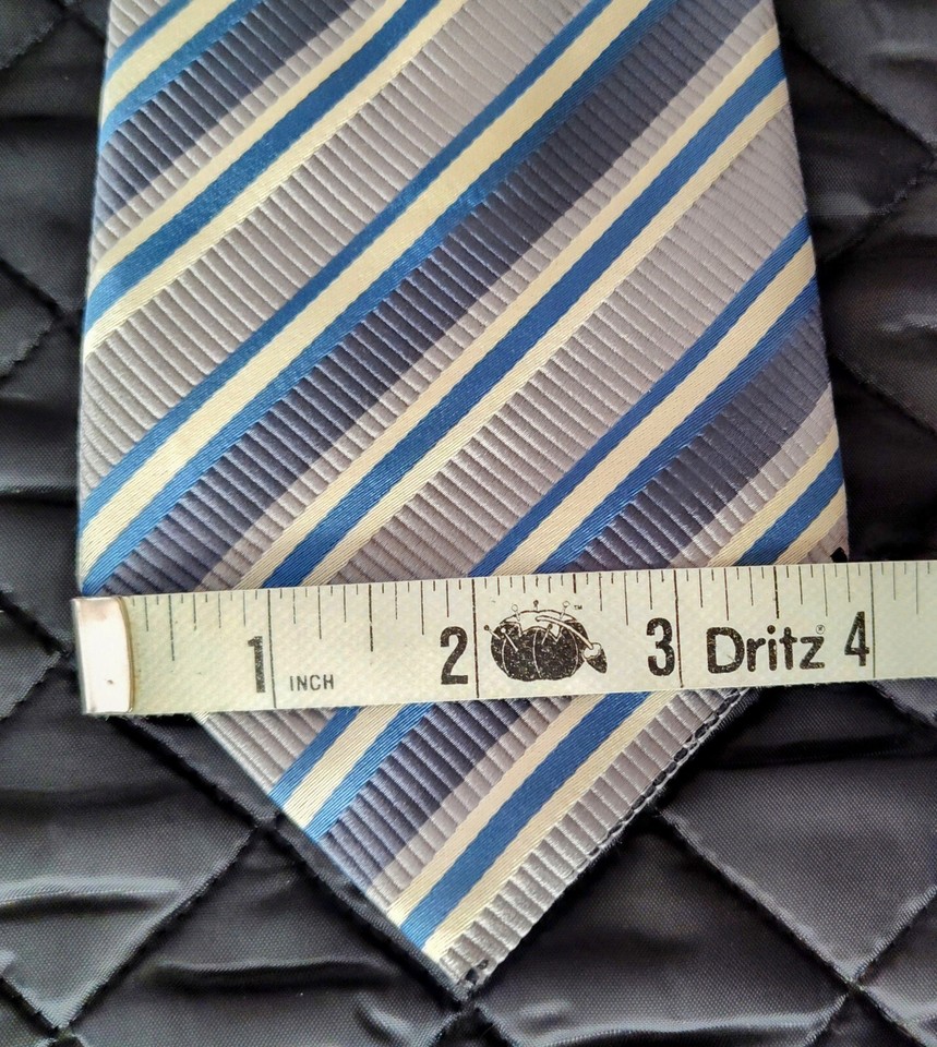 Donald J Trump Signature Collection Silk Tie Gold Bar Gray & Pink Lot ...