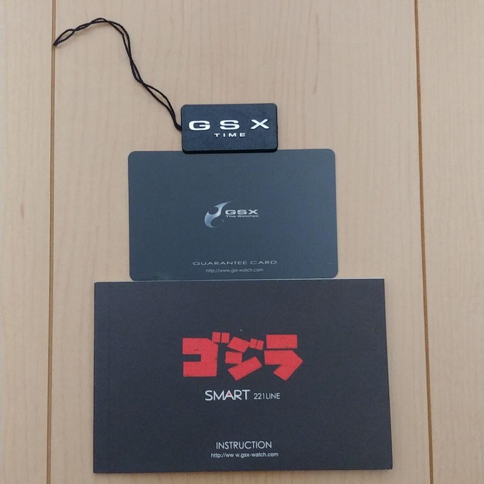Godzilla 60th Anniversary Wrist Watch Black Limited 600 Leather Band ...