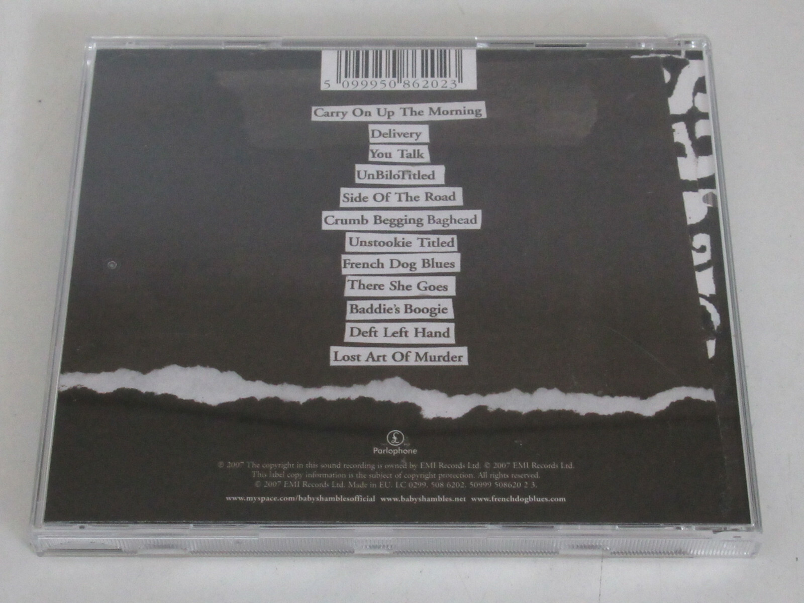 Babyshambles ‎– Shotters Nation/Parlophone ‎– 508 6202 CD Album | eBay