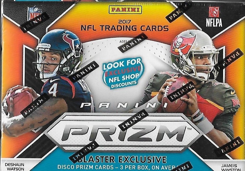 NEW Factory Sealed 2017 Prizm Blaster Football Box Patrick Mahomes ...
