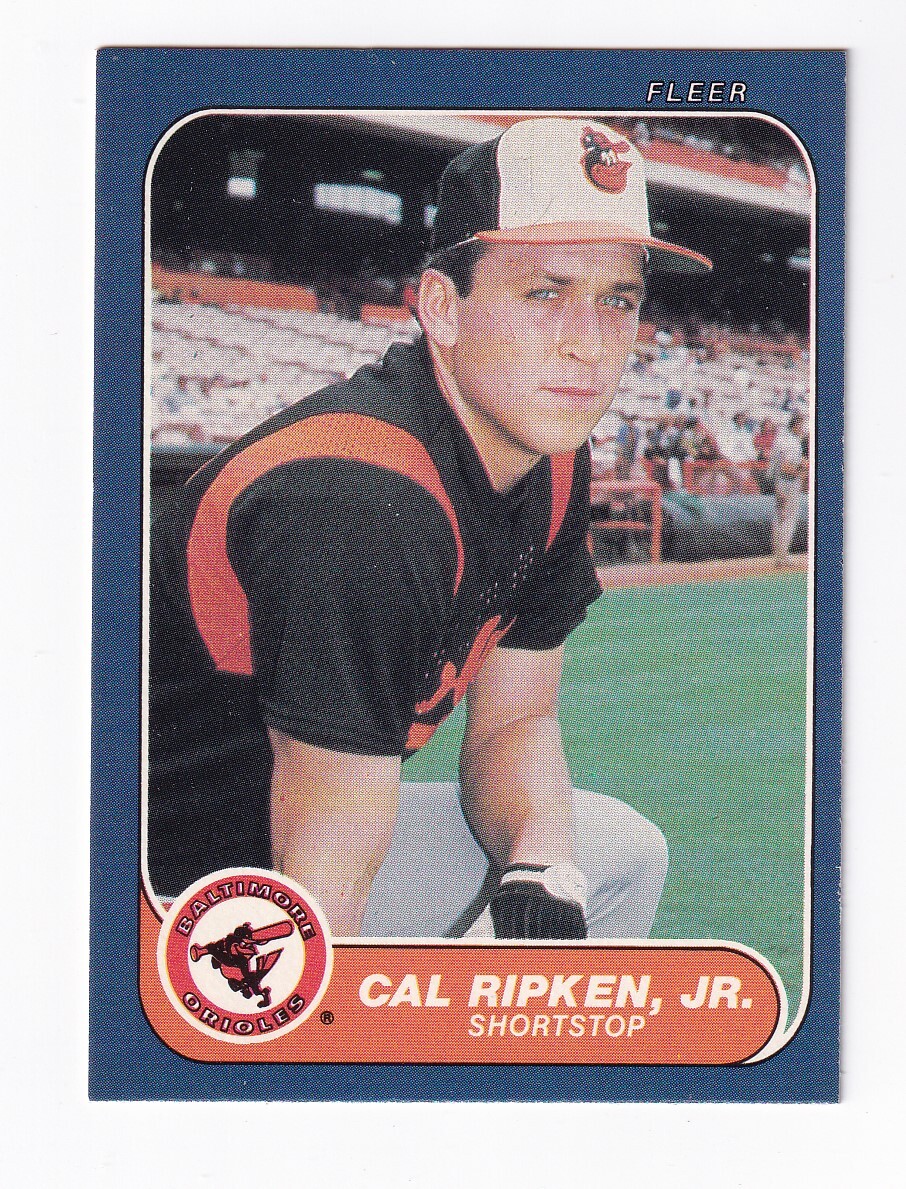 Cal Ripken Jr. 1986 Fleer MLB Card #284 | eBay