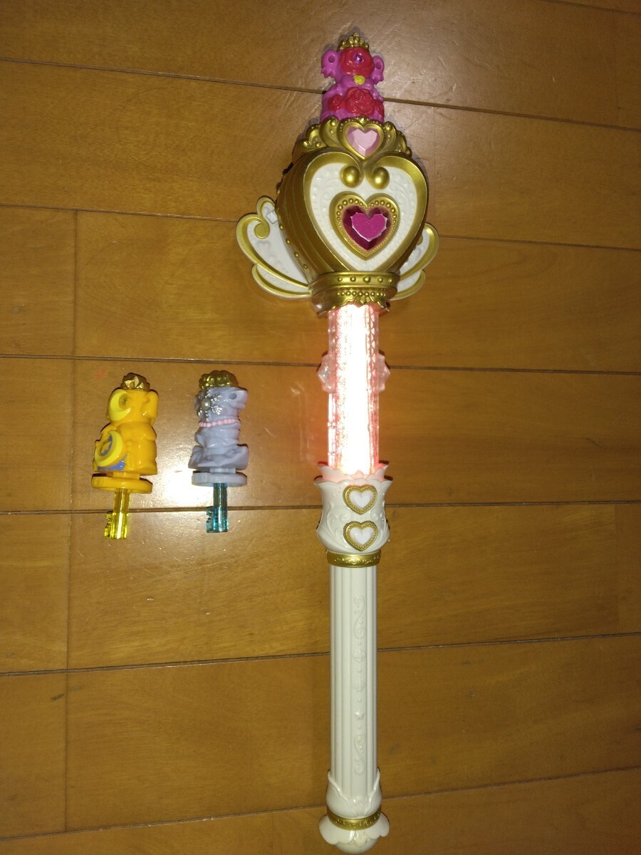 Crystal Princess Rod Go Precure Cane Walking Stick Toy Sound Glowing ...