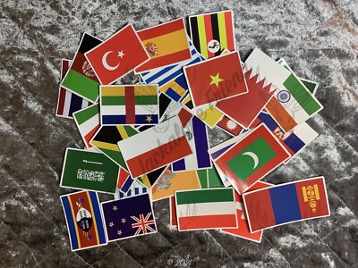 Country Flag Stickers & Country Shaped Stickers - lots of countries ...