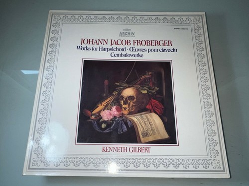 Johann Jacob Froberger* - Kenneth Gilbert ‎– Works For Harpsichord ...