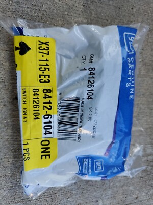 Ignition Switch GM Parts 84126104 | eBay