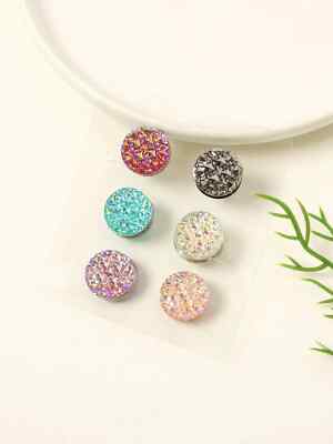 1 set Crystal Magnetic Scarf Pin Clip Scarves Headscarf Holder Charm ...