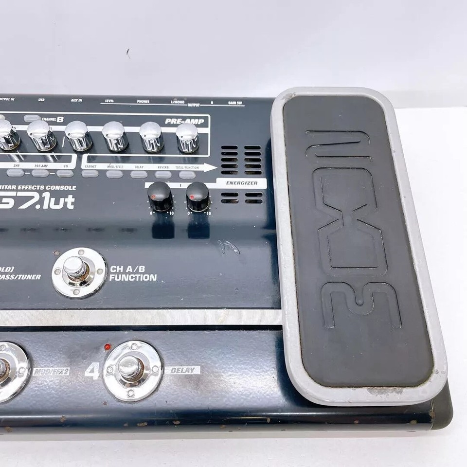 ZOOM G7.1ut Guitar Effects Console Processor TESTED EXCELLENT w ...