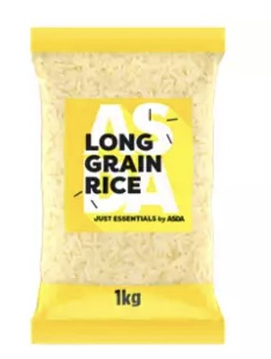 Asda 1kg Long Grain Rice | eBay UK