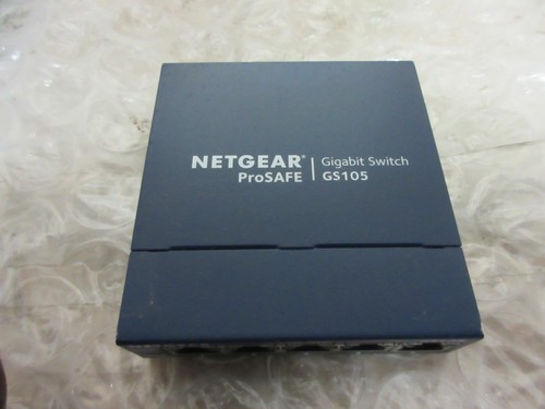 Netgear GS105 V5 Prosafe 5 Port Gigabit Switch WITH POWER ADAPTER | eBay