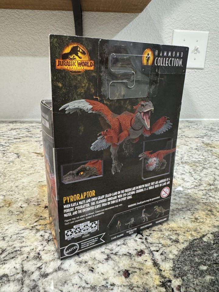 jurassic world hammond collection pyroraptor | eBay