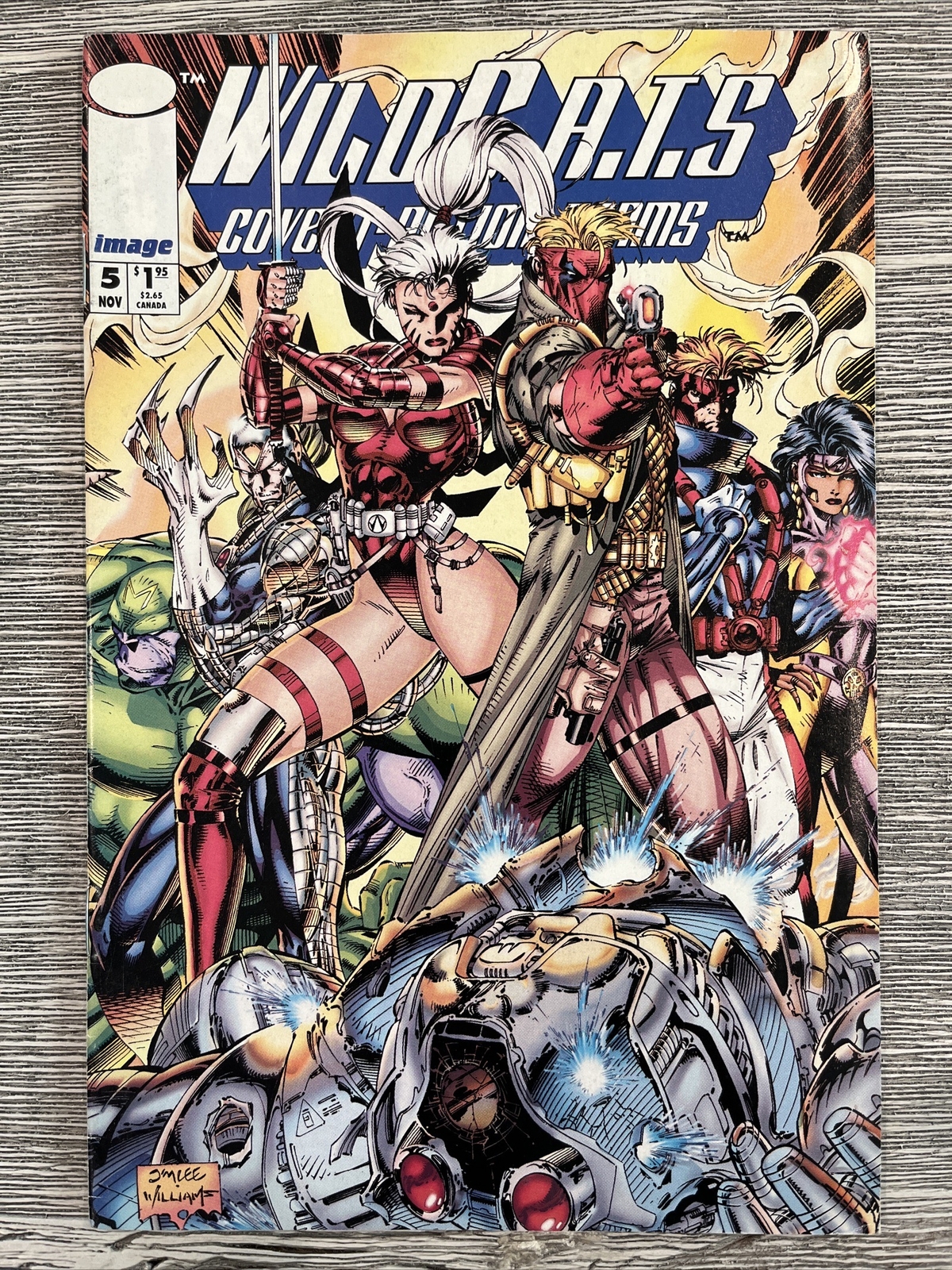 WILDCATS #5 FIRST PRINT IMAGE COMICS (1993) GRIFTER ZEALOT JIM LEE | eBay