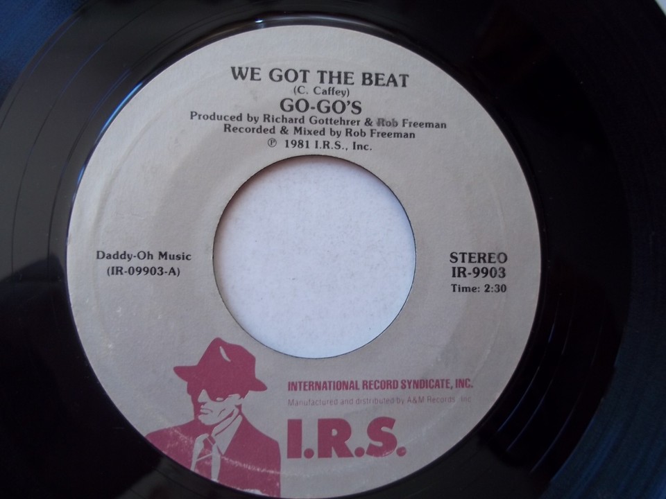 GO GO'S - We Got The Beat; Can't Stop The World - 45 RPM 7" Record 1981 ...
