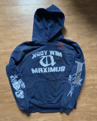 Travis Scott Live MetLife Utopia Tour Merch Size L Blue Maximus NYC ...