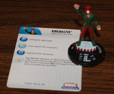 Heroclix Secret Invasion Ringmaster Super Rare Figure 049 | eBay