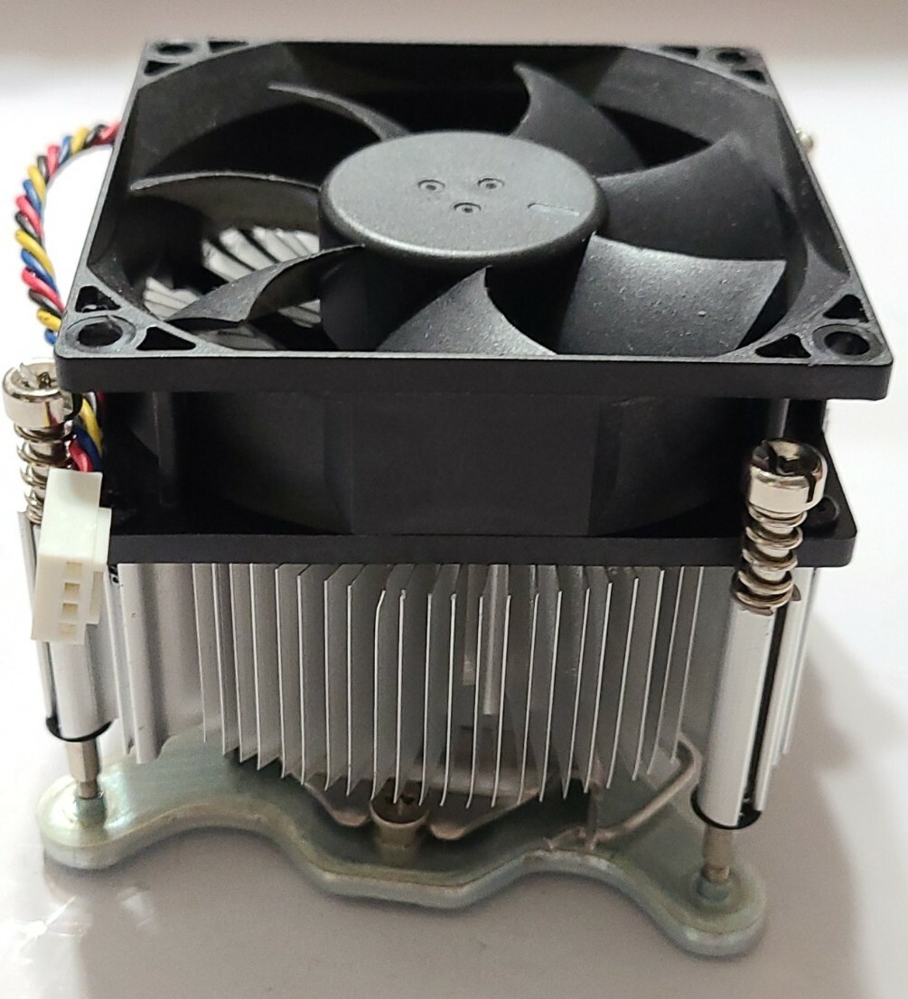 Intel CPU Heatsink Cooling Fan Foxconn DC 12V 0.65A Brushless 4Pin Mo ...