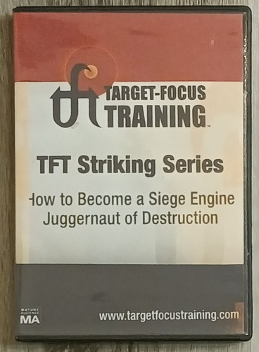 Target Focus Training TFT Striking Series 4DVD Set RARE Out of Print ...