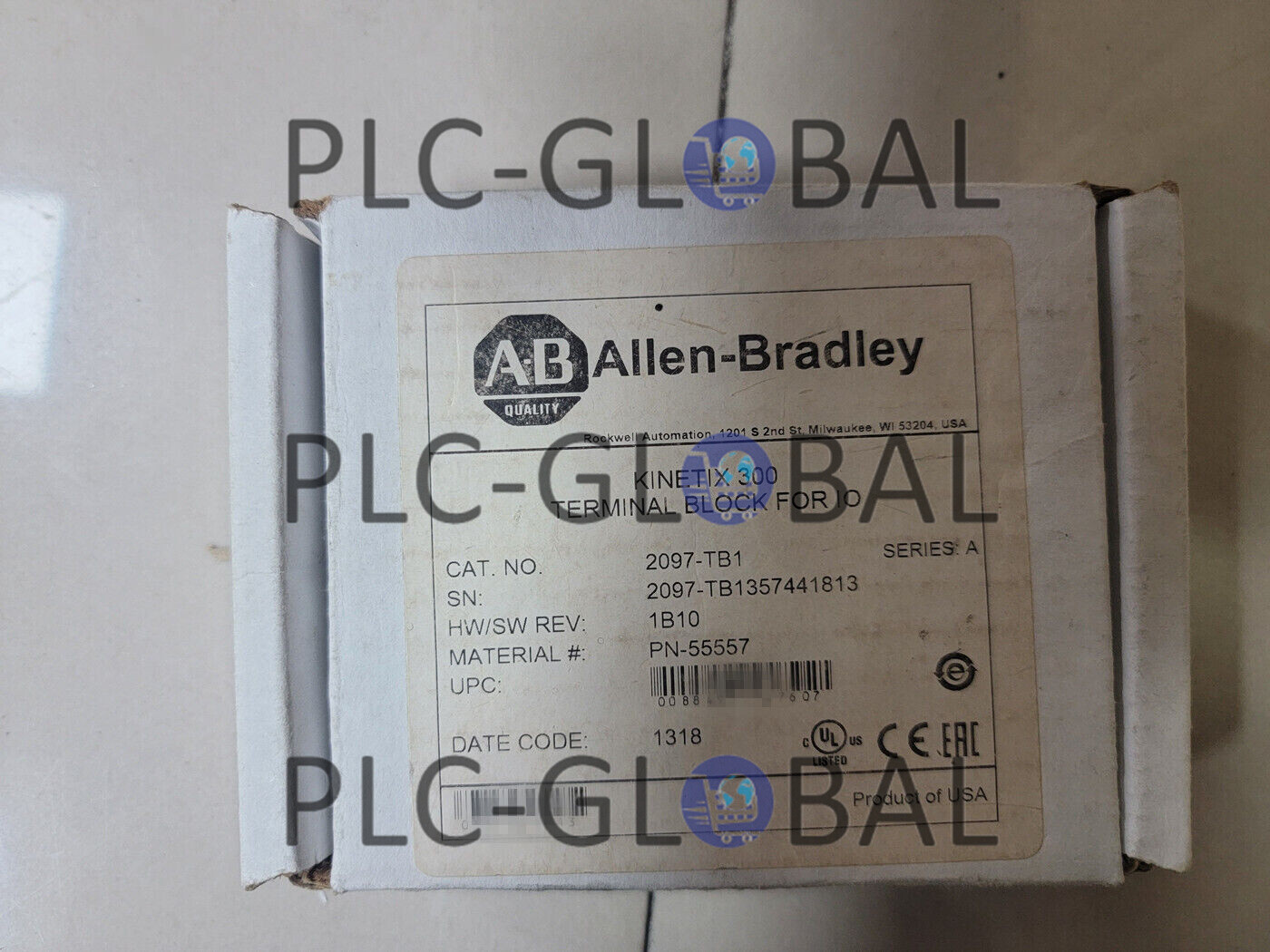 New Allen-Bradley 2097-TB1 Terminal Expansion Block Kinetix 300 I/O ...