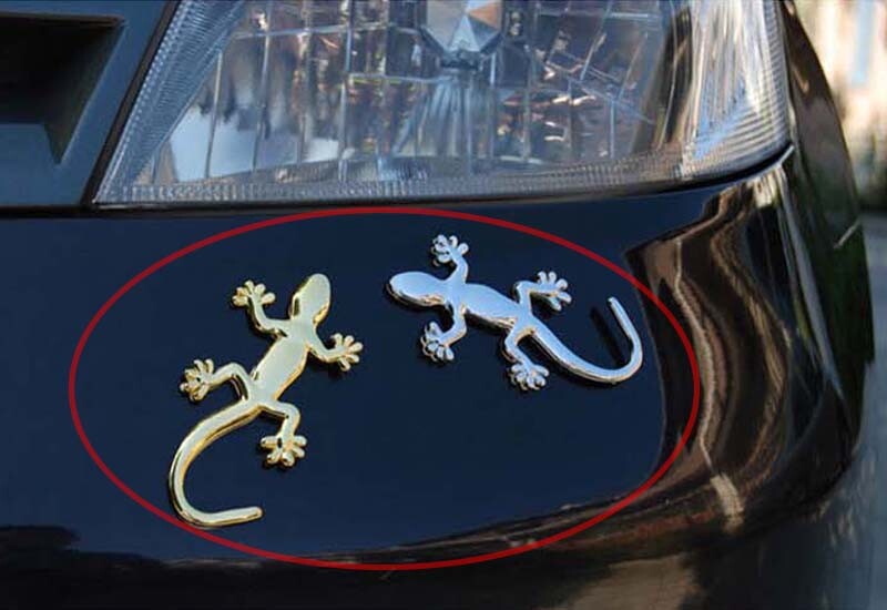Car Trunk Lizard Set Emblem (Fits: AUDI A3 S3 A4 A5 S5 A6 S6 A7 A8 Q3 ...
