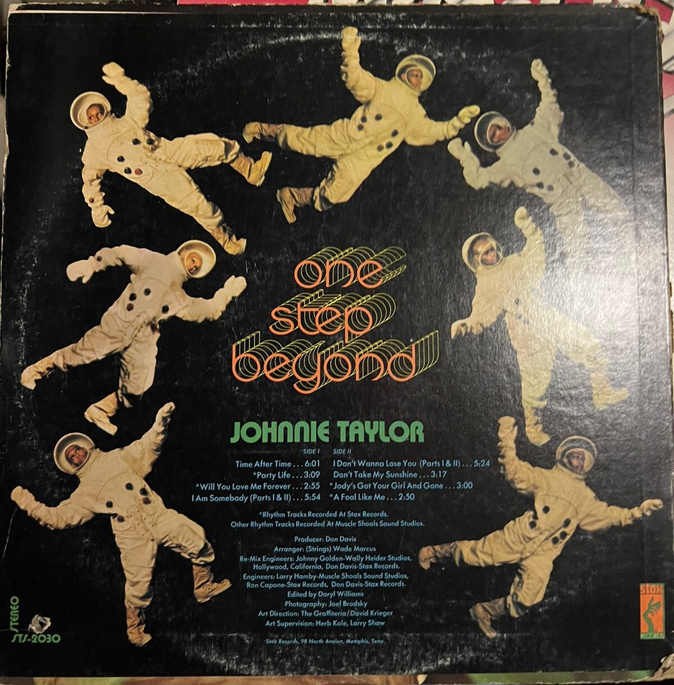 Johnnie Taylor-One Step Beyond-Vinyl LP-VG+/VG STS-2030 | eBay