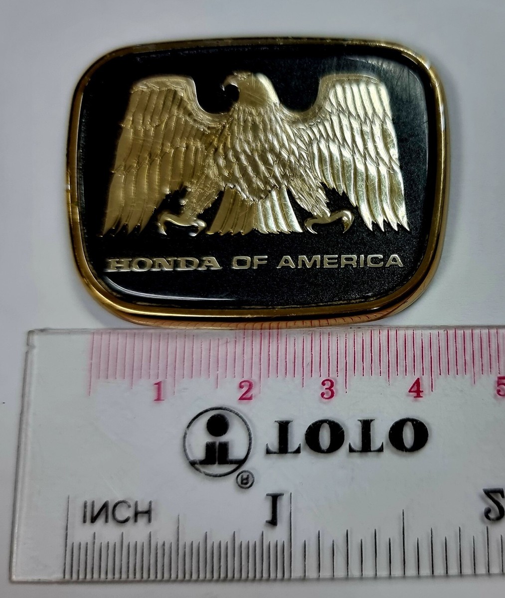 Gold Honda Emblem Further Honda Off America HONDA OF AMERICA Eagle