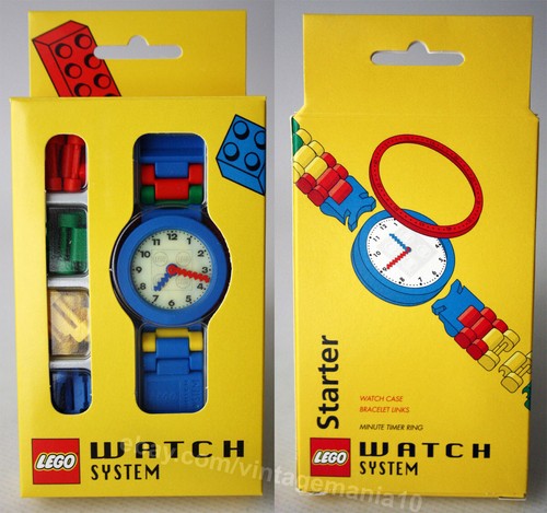 RARE VINTAGE 1996 LEGO WATCH SYSTEM STARTER CRIVAL SWISS + JAPAN MADE ...