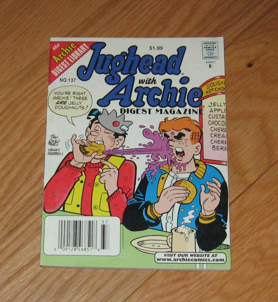 Jughead With Archie Digest Magazine #137 Archie Library COMIC BOOK ...