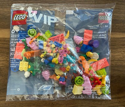 *NEW* Lego 40512 FUN AND FUNKY VIP Add On Pack Limited Edition | eBay
