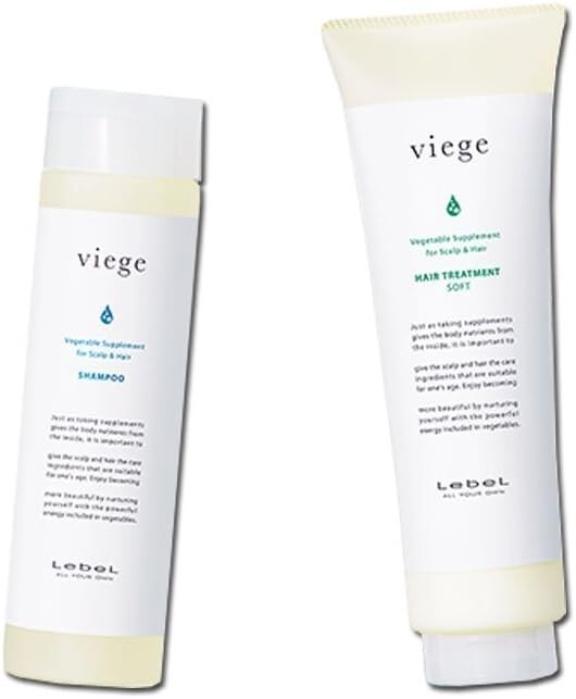 Lebel Viege Shampoo 240mL & Treatment S 240mL hair care Set Salon Soft New Japan | eBay