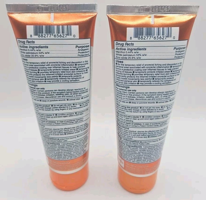 2x Medline Remedy Specialized Zinc Oxide Paste Skin Protectant w ...