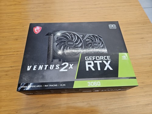 MSI Ventus 2X GeForce RTX 3060 12GB RAM - Graphics Card - Excellent ...