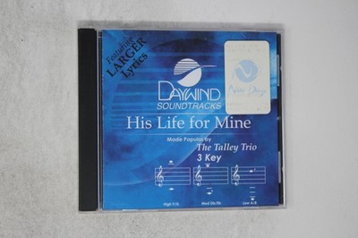 Daywind Soundtracks His Life for Mine the Talley Trio 3 Key CD | eBay