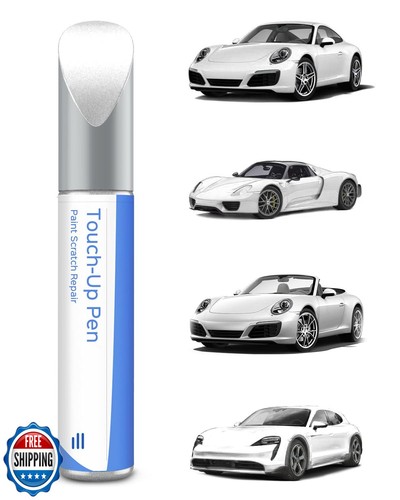 PARTS4EV Pure White(C9A/0Q) Touch Up Paint Compatible with Porsche ...