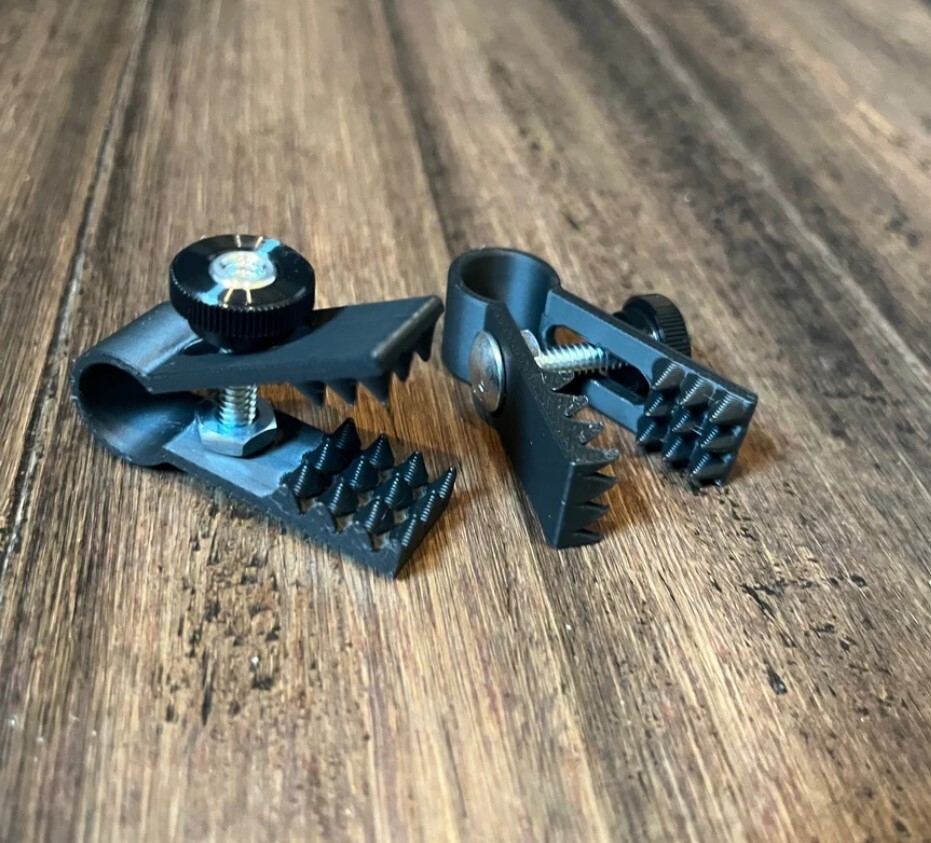 Spiked Super Evil Nipple Clamps Pair BDSM | eBay