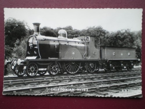 POSTCARD CALEDONIAN RAILWAY LOCO NO 123 | eBay