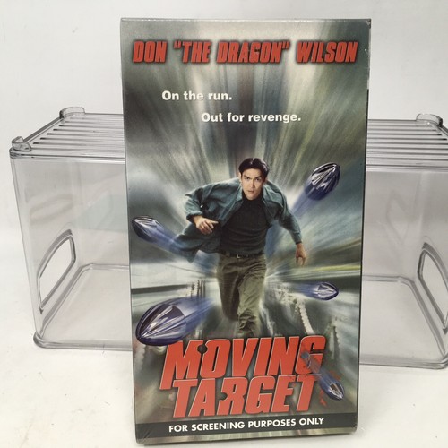Moving Target 2000 VHS Don The Dragon Wilson New Sealed Screening VHS | eBay