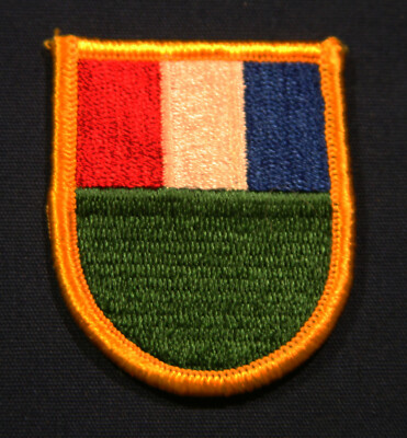 US ARMY SOUTHERN EUROPEAN TASK FORCE SETAF BERET FLASH; FULL COLOR ...