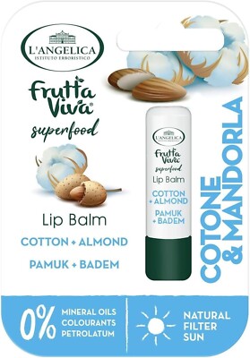 Confez. 12 pz. L’Angelica Lip Balm Cotone & Mandorla -12 Pz -Burrocacao ...
