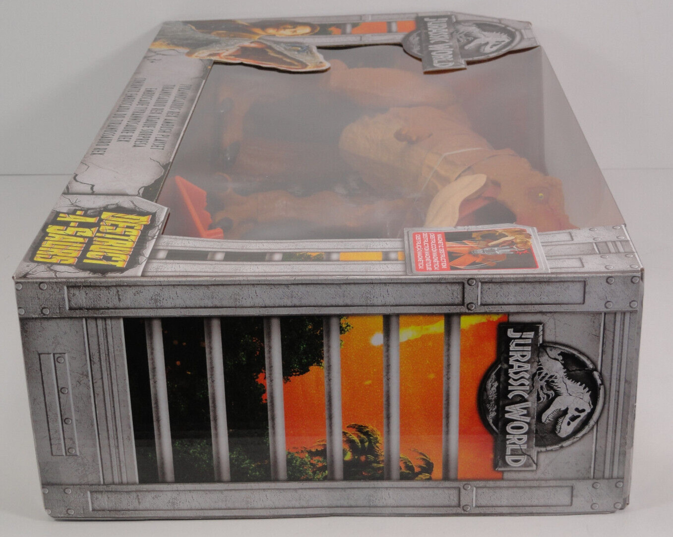 Jurassic World Tyrannosaurus Rex Ambush Destruct-A-Saurs T-Rex Mattel ...