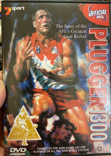 AFL : Tony Lockett - Plugger 1300 region 4 DVD (sport / Australian ...