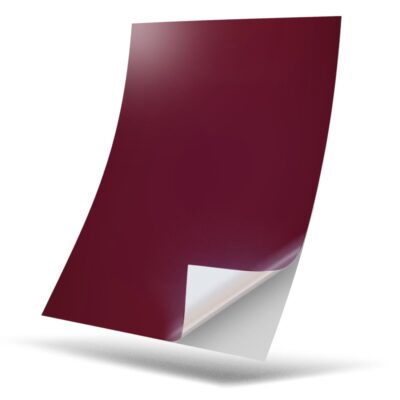 1 x Vinyl Sticker A4 - Dark Red Maroon Colour #21448 | eBay