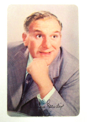 1953 D77 Mothers Cookies #28 WILLIAM BENDIX TV & Radio Stars card ...