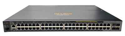 HP Aruba J9729A 2920-48G PoE+ 48 Gigabit Managed Switch | eBay